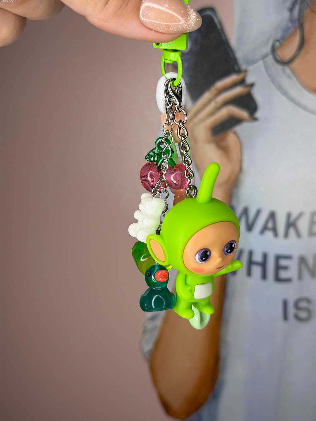 Teletubbies Tiny Keychain - Etsy