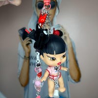 Brat Summer Charli Xcx Hand Drawn Keychain. - Etsy