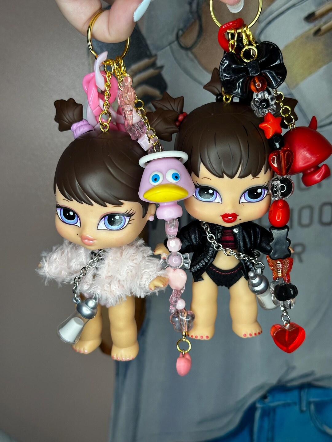 Baby Bratz Keychain - Etsy