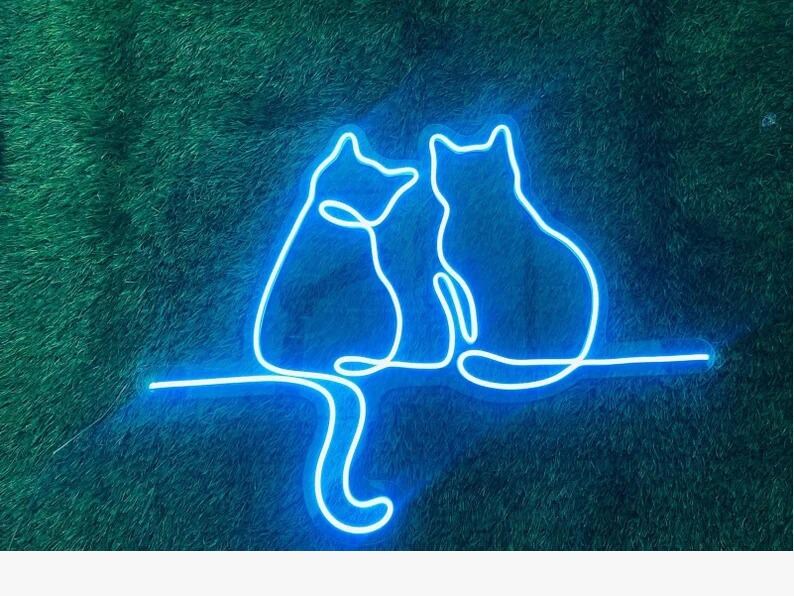 Cat Neon Signs, Cute Cat Led Signs, Pet Lover Gifts, Neon Lights for ...