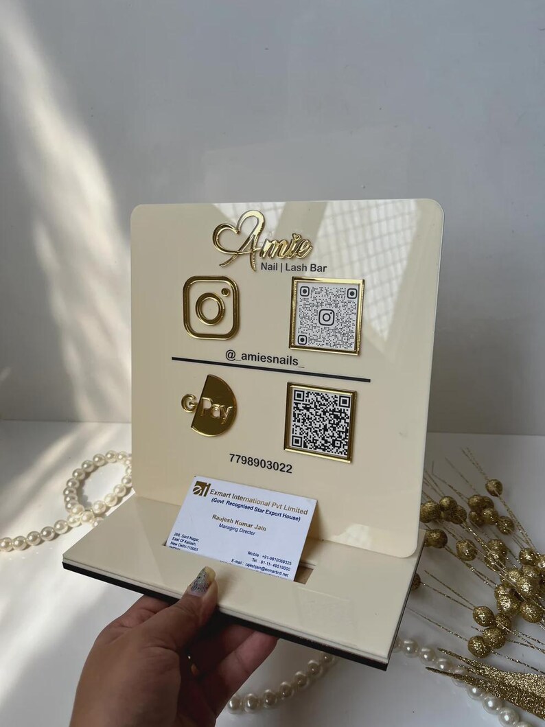 Custom QR Code Sign, Personalized QR Sign, Payment Method Sign, Shop ...