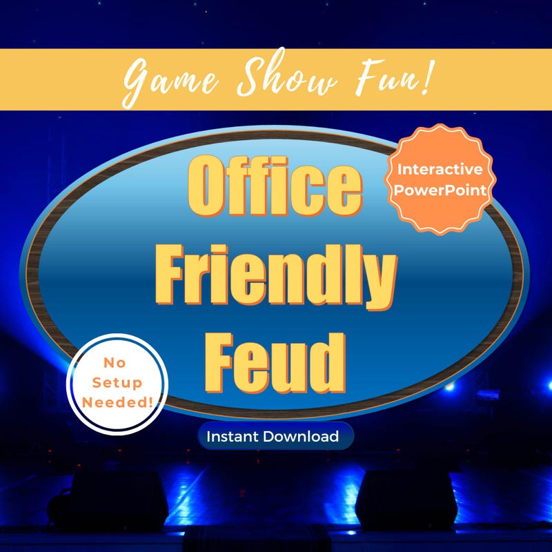 Family Feud Template - Etsy