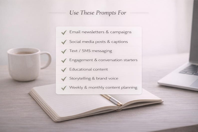 AI Content Creation Prompts for Small Business Owners | Email, Text ...