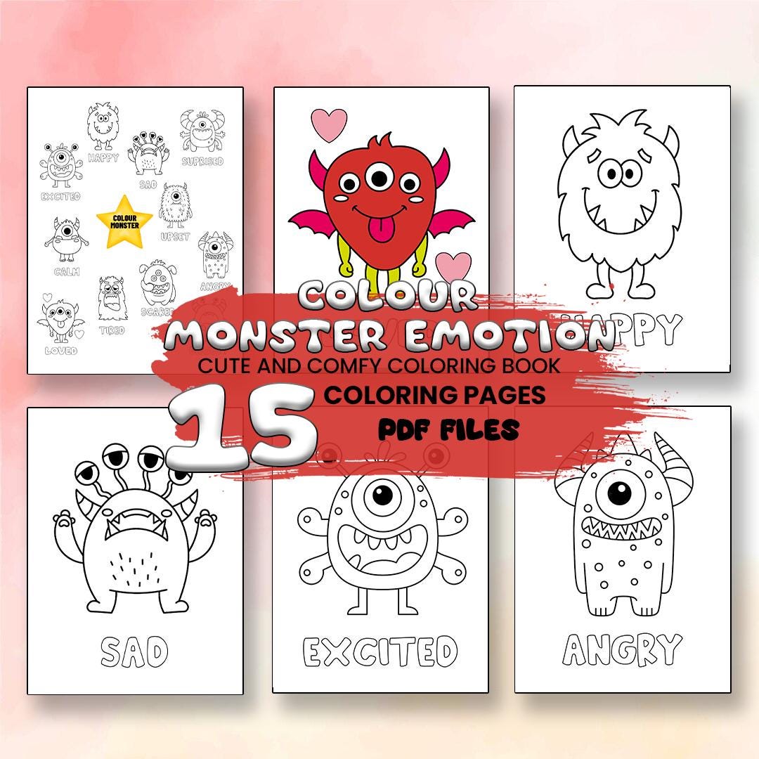 Girls/boys Emotions Activity, Kids Feelings Matching Game, Preschool ...