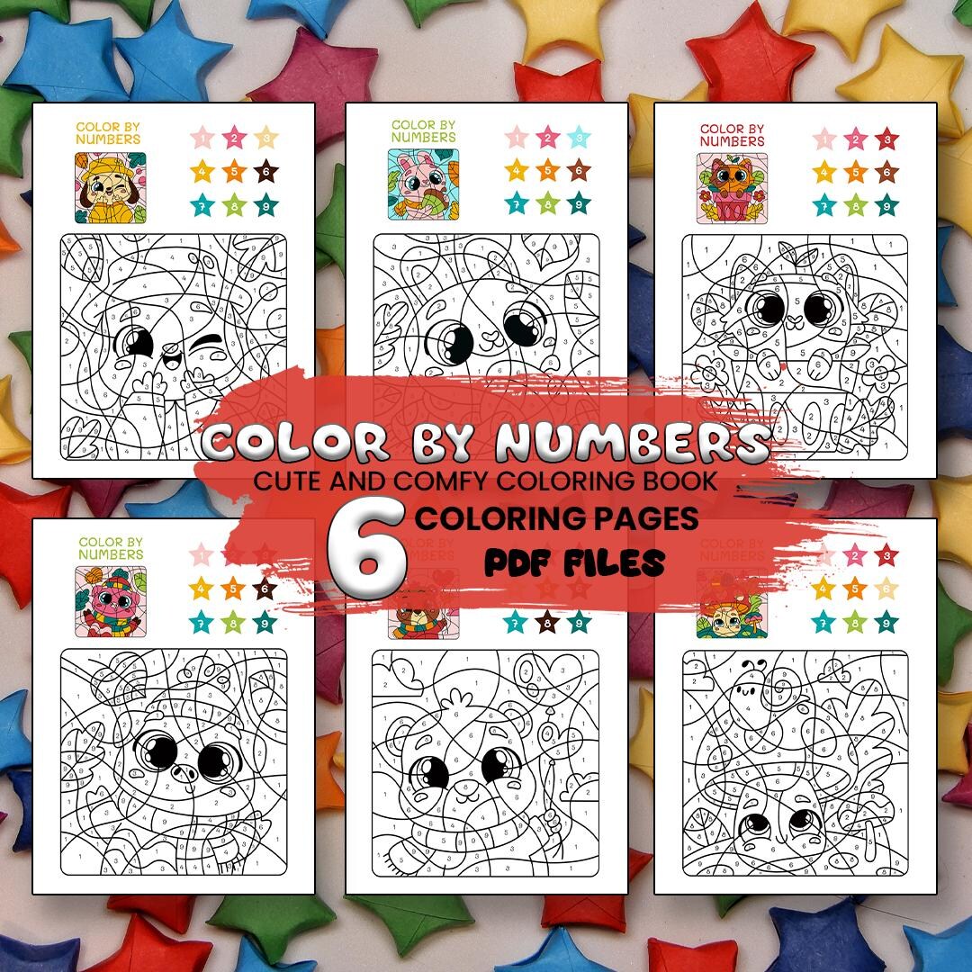 Color by Number, Summer Color by Number, Color by Number Coloring Pages ...
