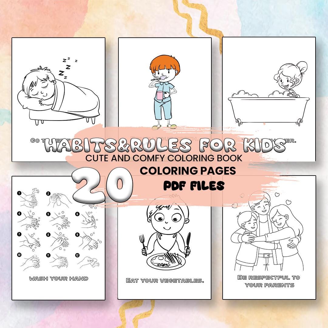 Kids Teen Life Skills Worksheet Bundle, Therapy Worksheets, Calming ...