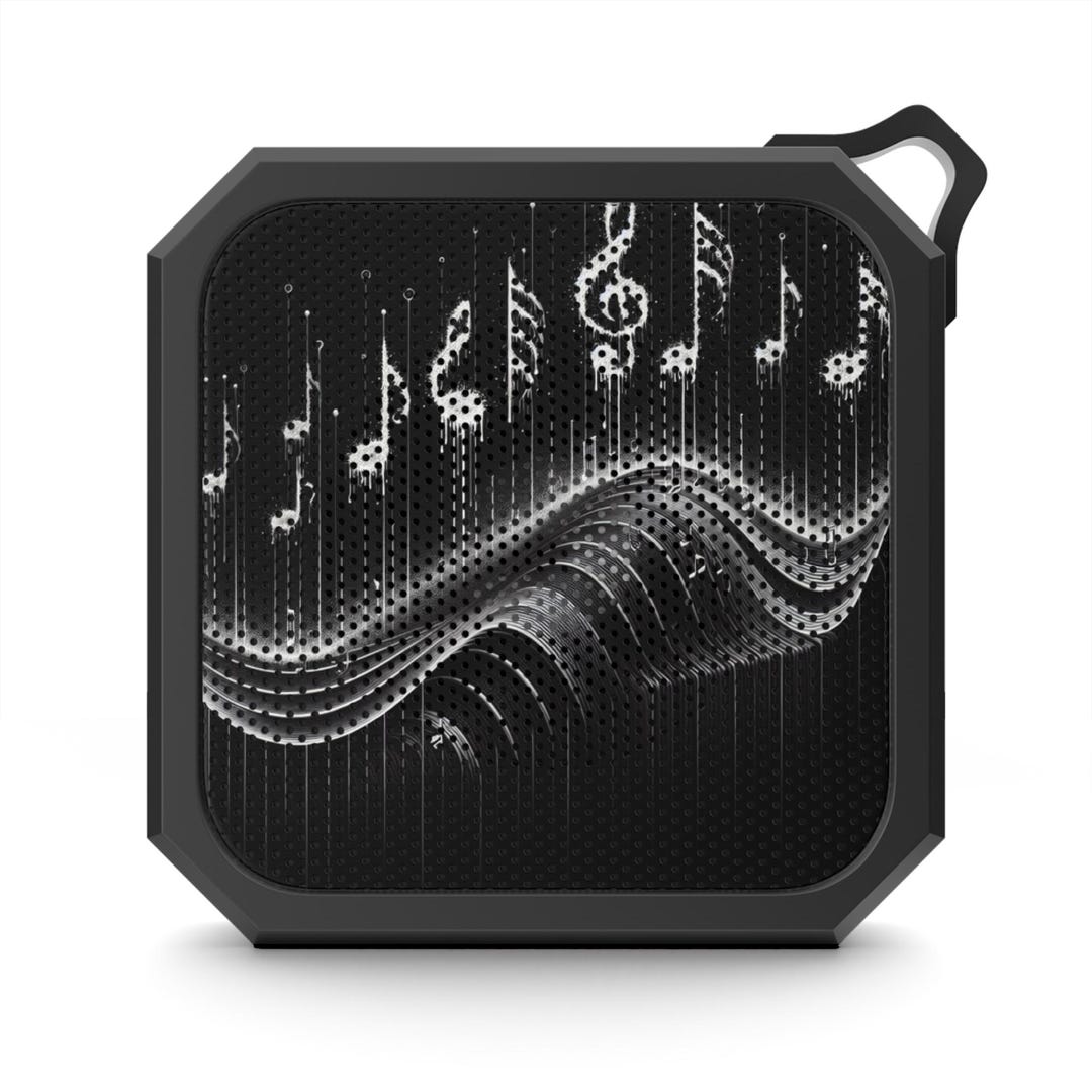 Bluetooth Speaker - Musical Notes in Action Design - Etsy