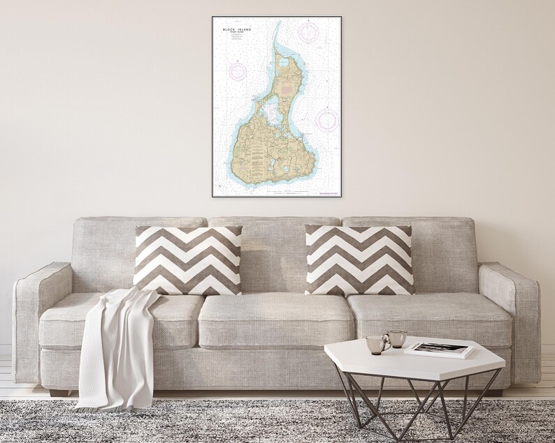 Puget Sound ® Decorative Nautical Chart by MAPTECH® - Etsy