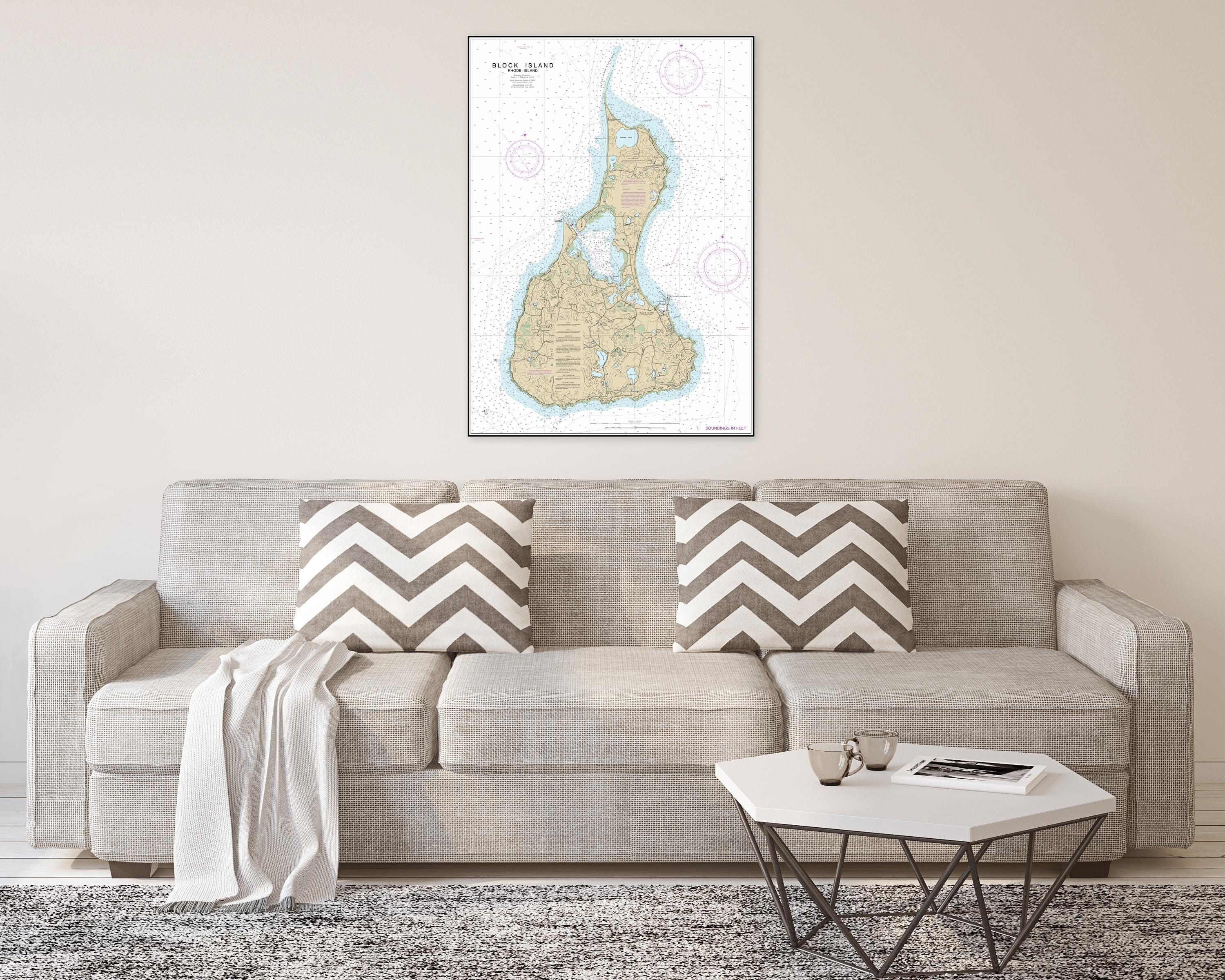 Puget Sound ® Decorative Nautical Chart by MAPTECH® - Etsy
