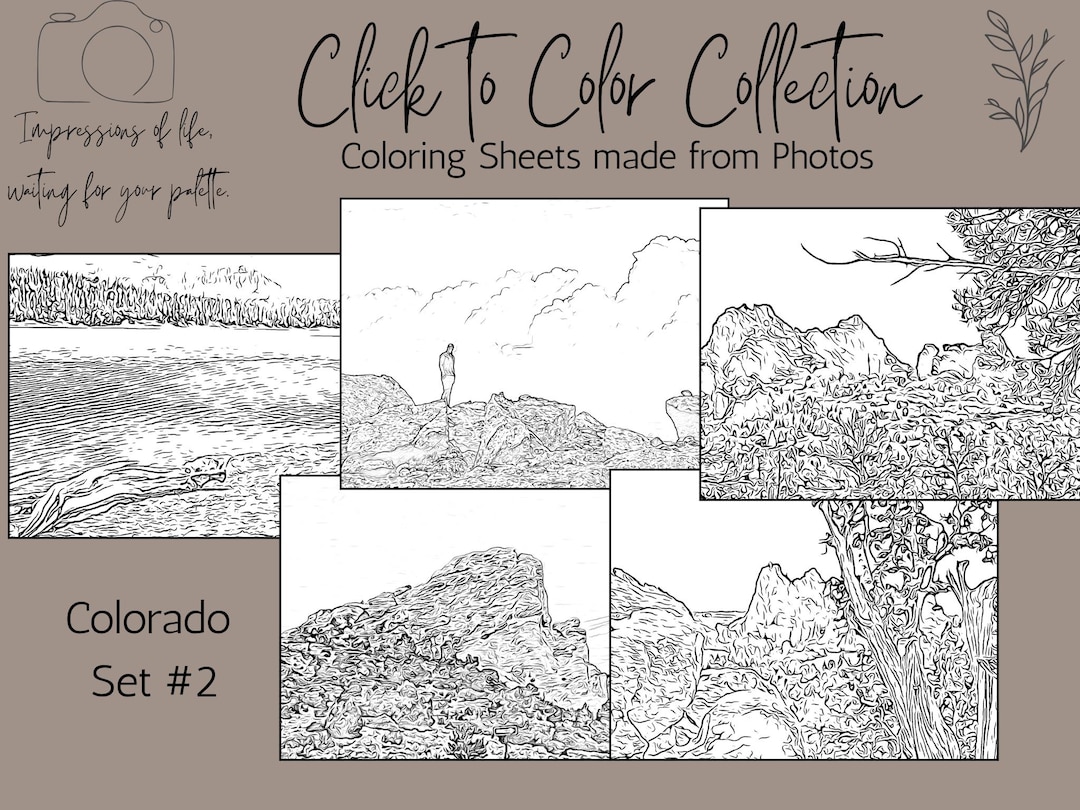 Colorado Coloring Pages – Printable Coloring Sheets From Real Photos ...