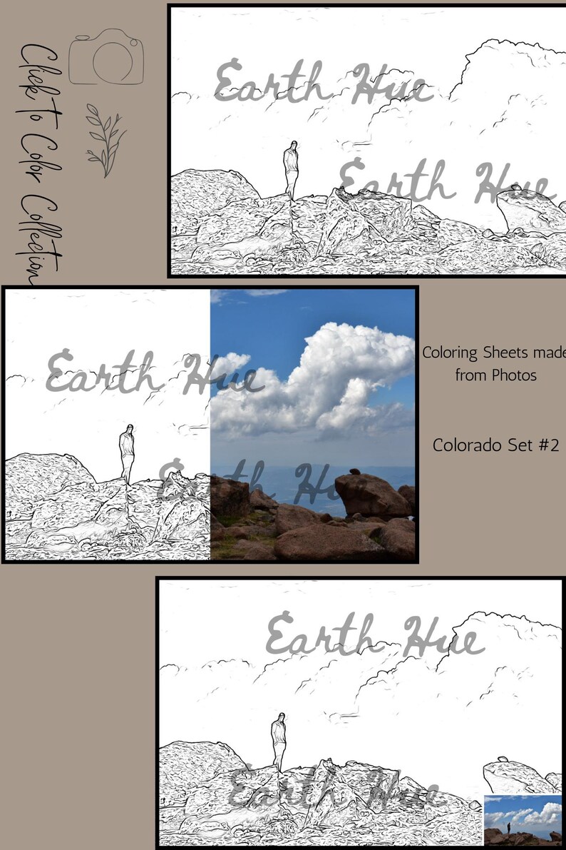 Colorado Coloring Pages – Printable Coloring Sheets From Real Photos ...