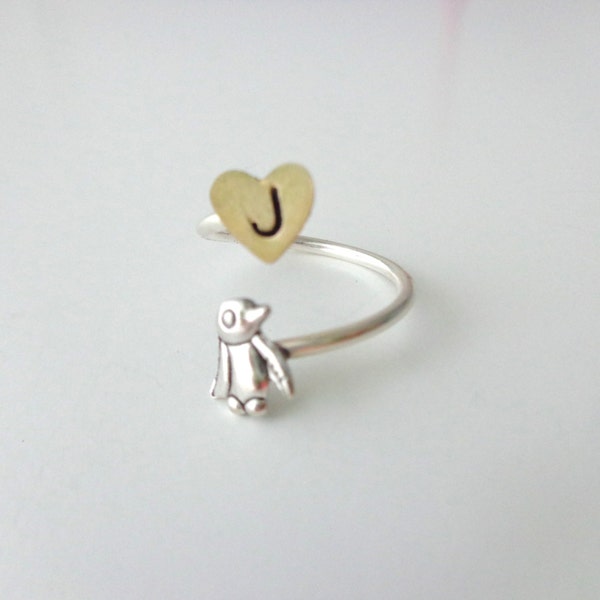 Penguin Ring - Etsy