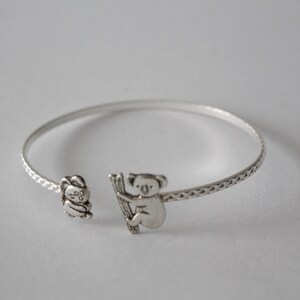Koala Wrap Bracelet With a Mouse, Animal Bracelet, Charm Bracelet ...