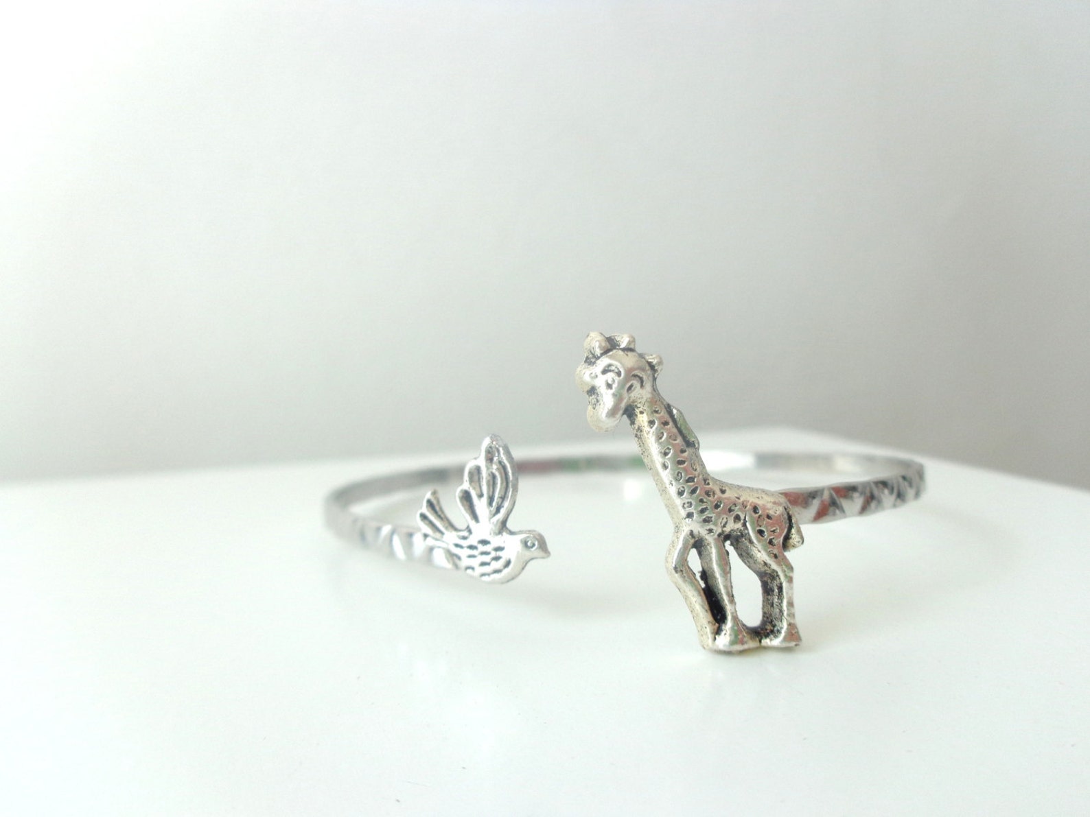 Giraffe Bracelet Wrap Style With a Bird - Etsy