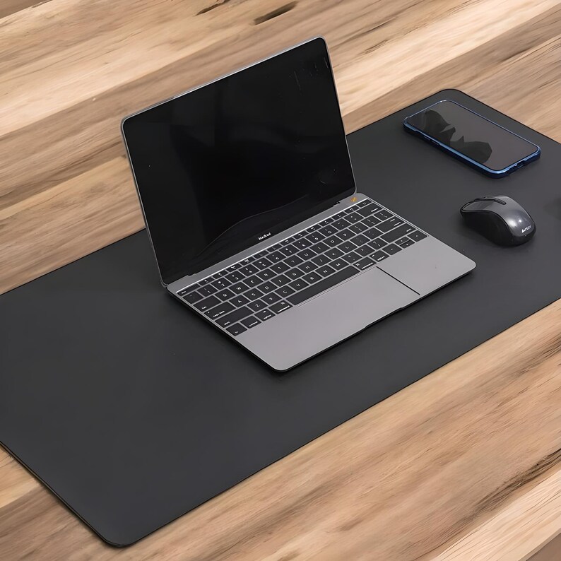 Buy Large Suede Desk Mat: Non-slip Computer Gaming Mouse Pad Online in ...