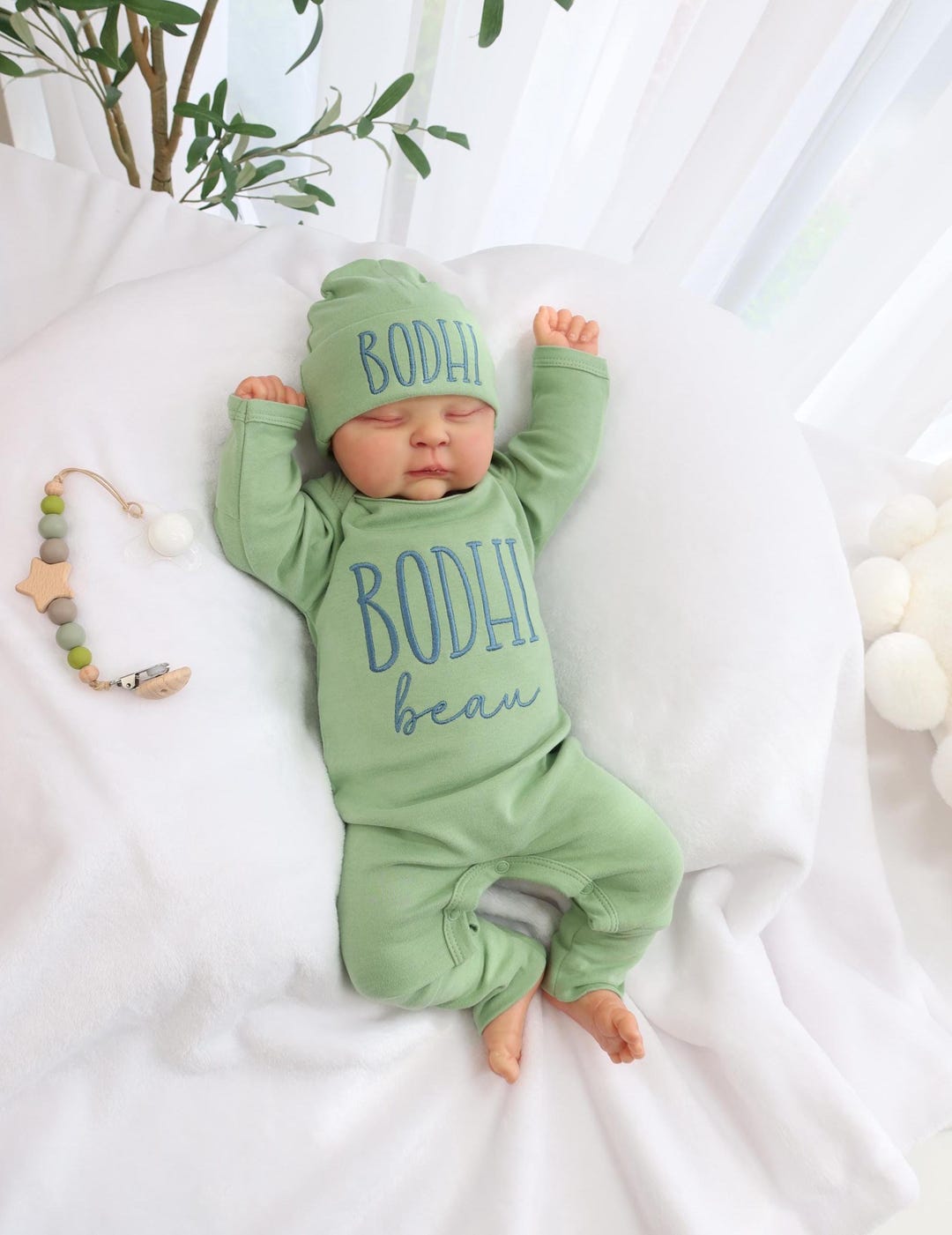 Custom Baby Homecoming Outfit, Soft Bodysuit, Cotton Clothing for ...