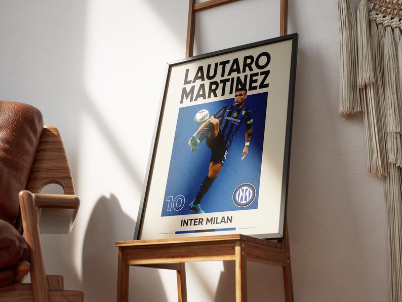Lautaro Martinez Poster, Lautaro Martinez Inter Poster, Lautaro ...