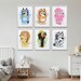 Bluey Poster Set of 6, Bluey Characters Wall Art, Bluey Prints, Bluey ...