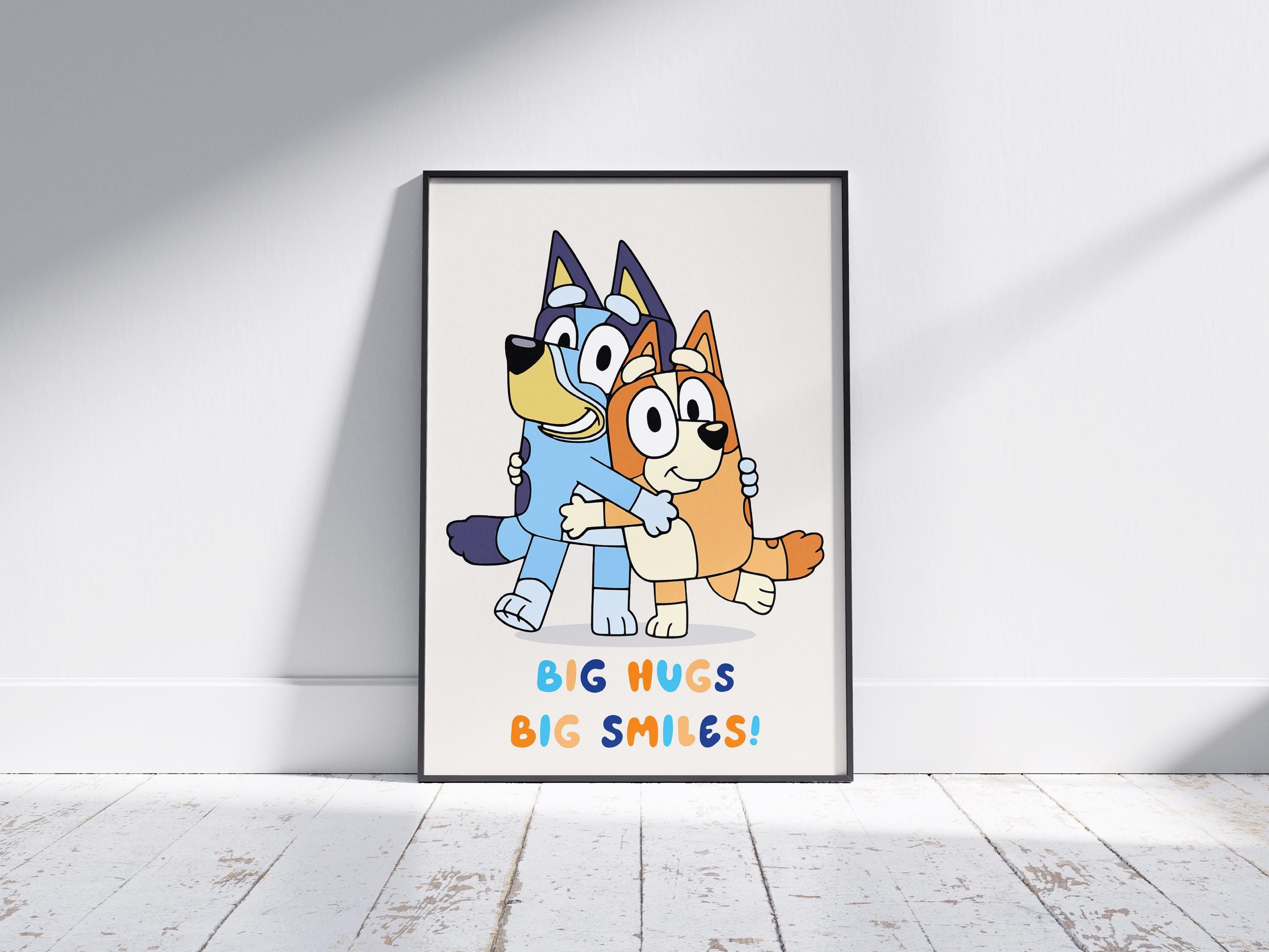 Bluey Poster Set of 3, Bluey Prints, Bluey Poster, Bluey Quote Poster ...