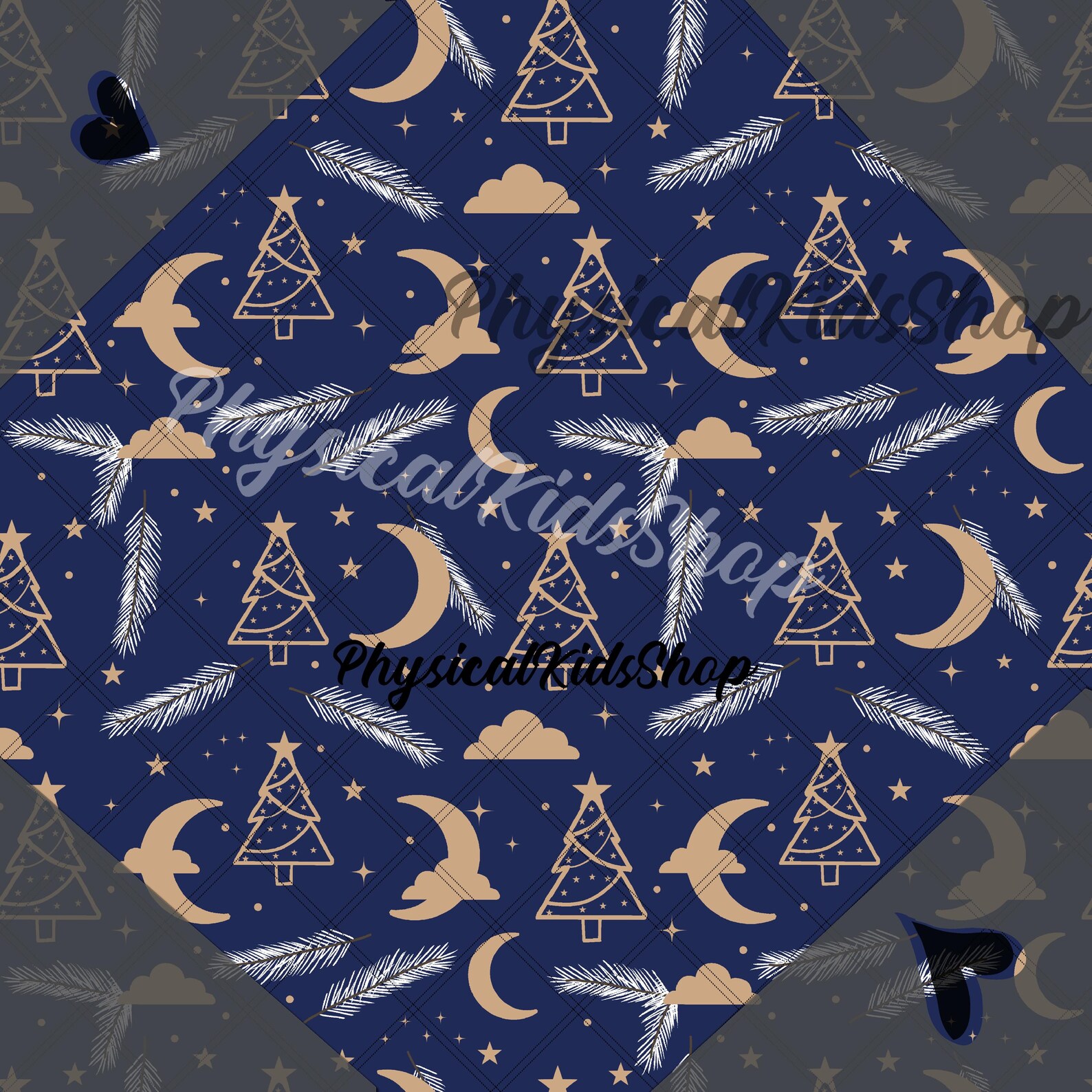 Celestial Holiday Seamless PNG Pattern (digital Download) - Etsy