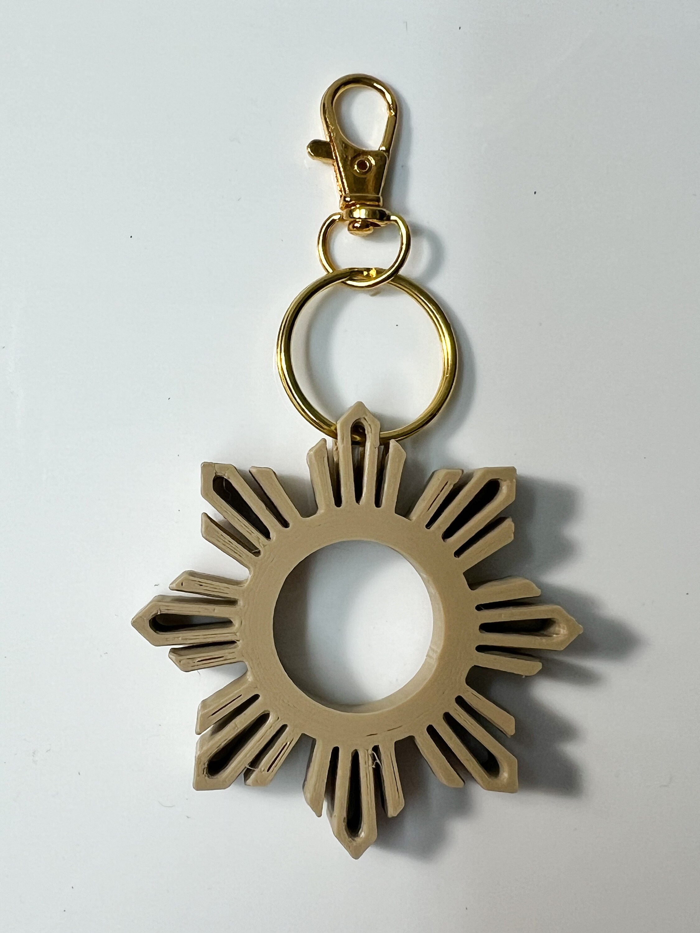 The Bayani Sun Keychain / Filipino Sun Keychain / Philippines - Etsy