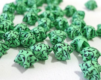 100 Gorgeous Emerald Green Origami Lucky Stars Custom order | Etsy