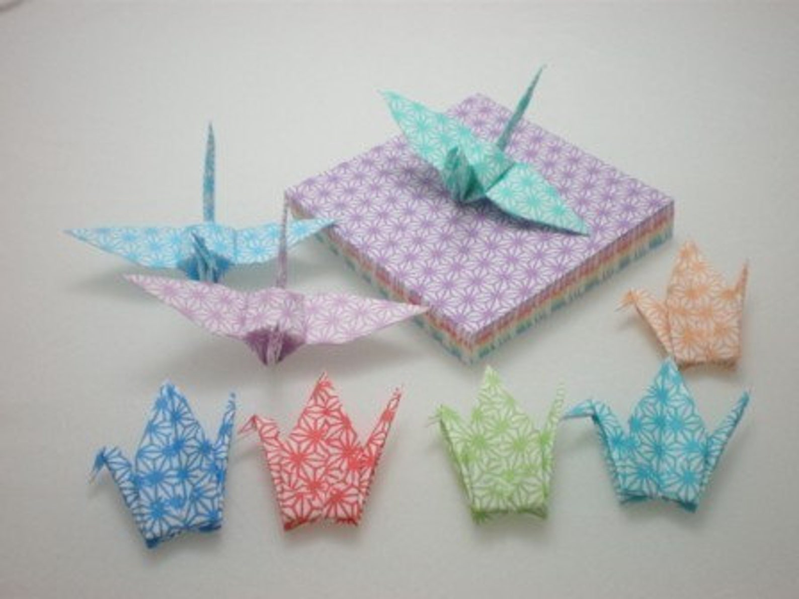 90 Sheets Senbazuru Chiyogami Paper Pack for Traditional | Etsy