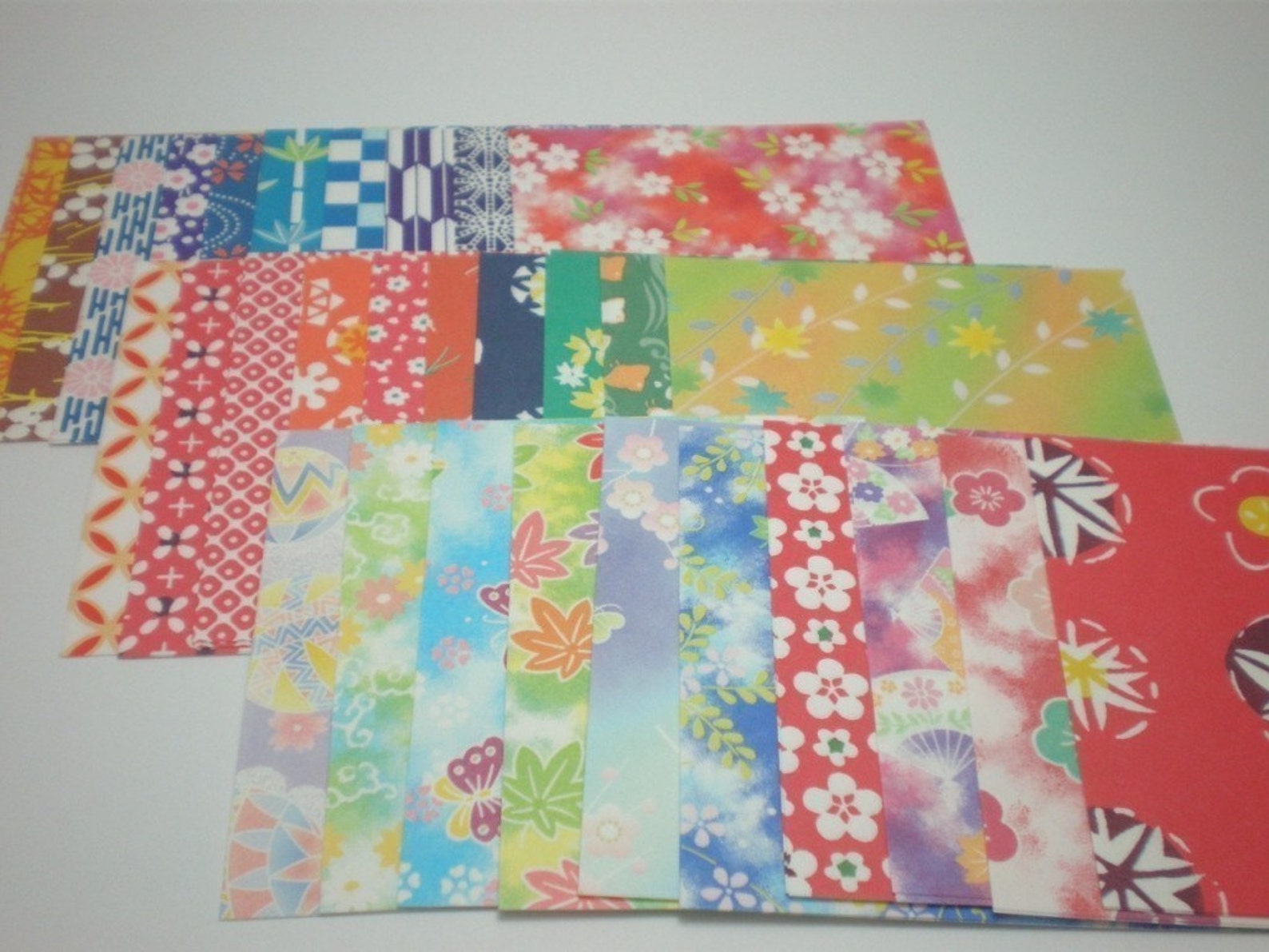 Washi Chiyogami Paper Pack for Traditional Japanese Origami Paper ...