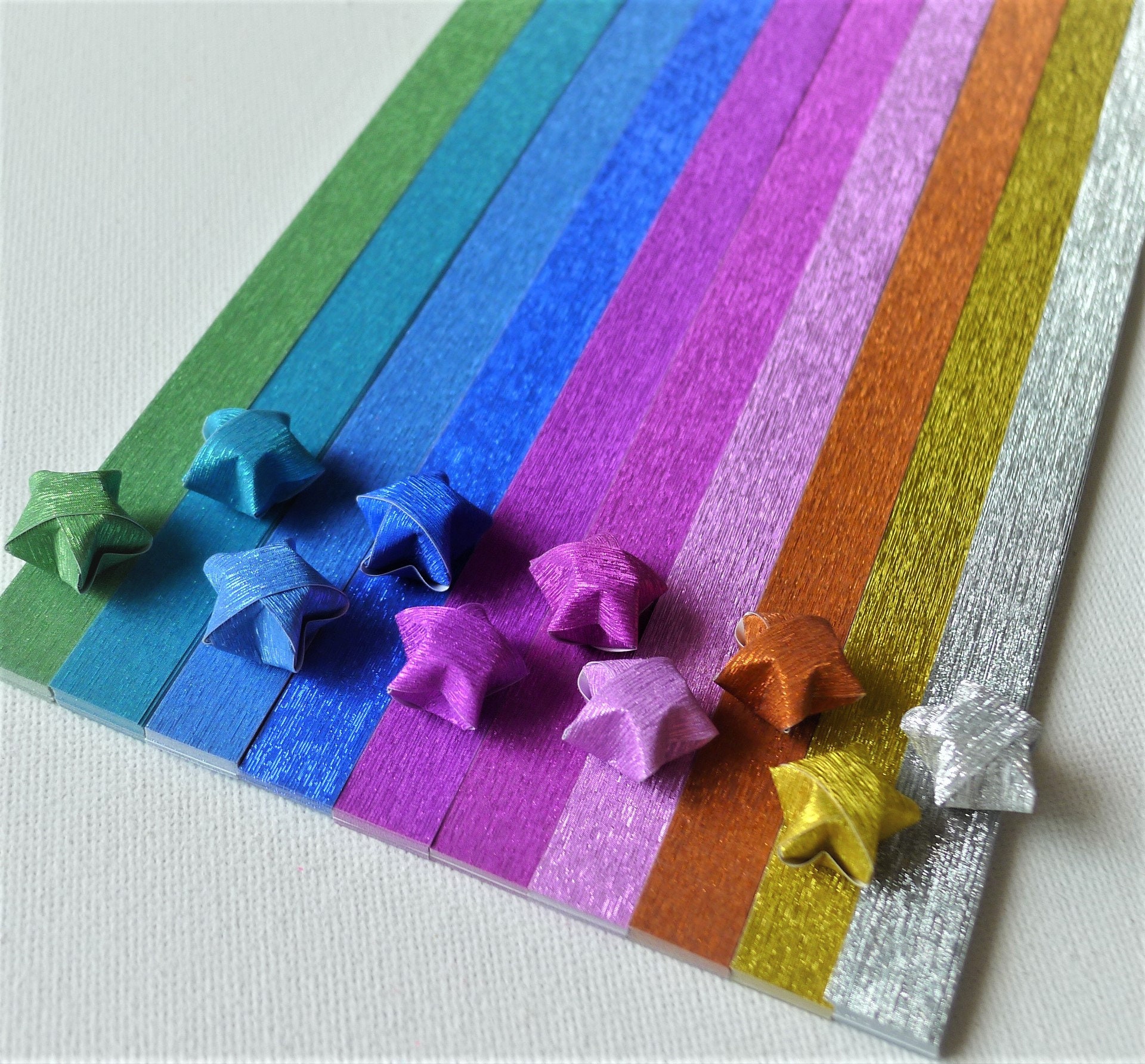 Origami Paper & Kits Origami 136 strips Lucky Stars Paper Strips One ...