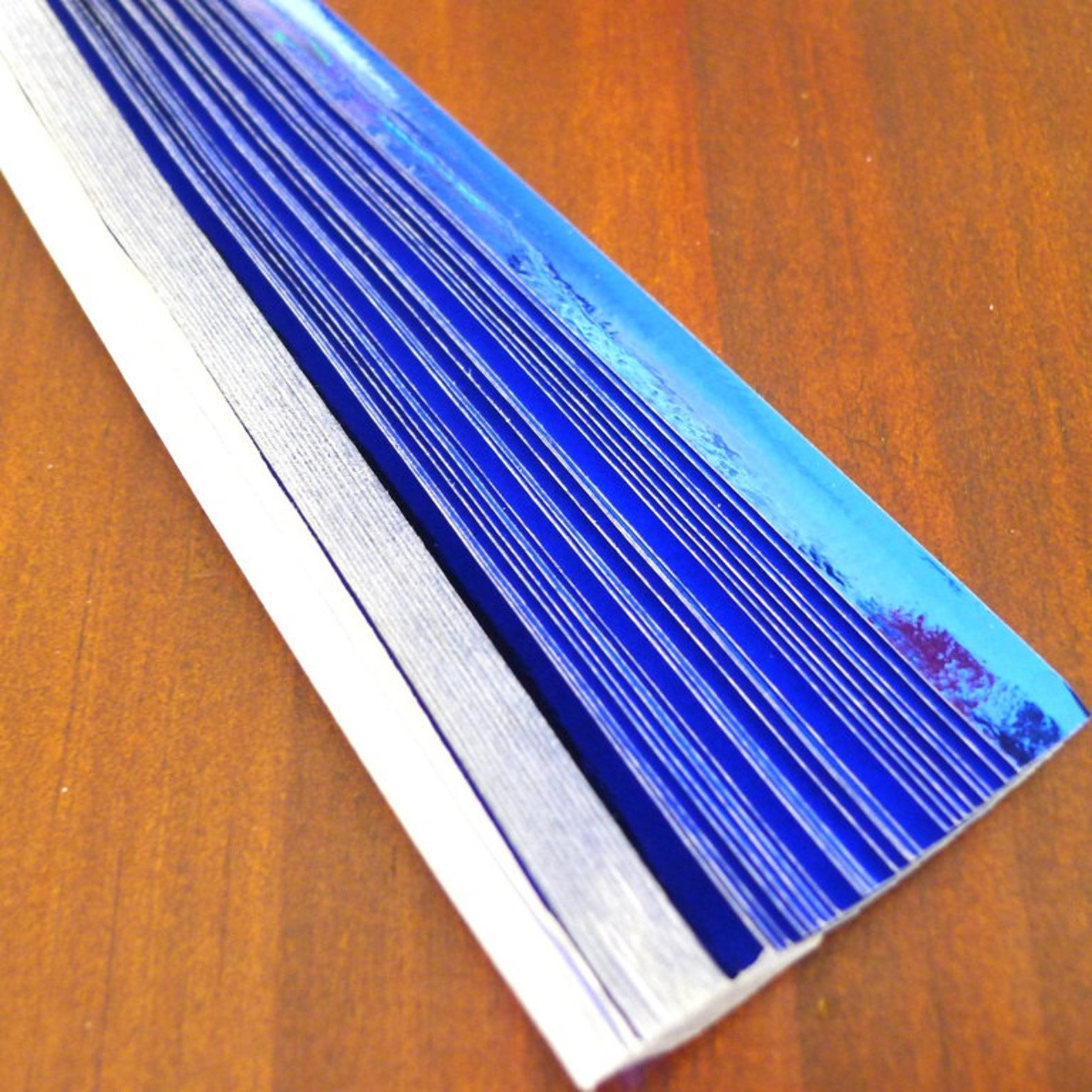 Sapphire Blue Origami Lucky Star Paper Strips - Pack of 90 Strips - Etsy