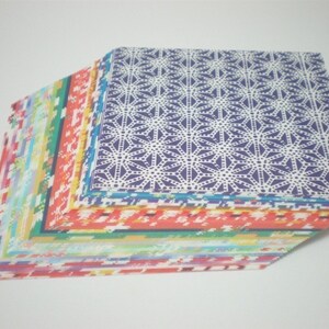 Washi Chiyogami Paper Pack for Traditional Japanese Origami Paper ...