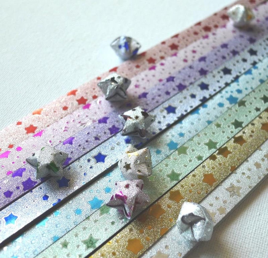 Magical Star Dust - Starry Starry Night - Origami Lucky Star Paper ...