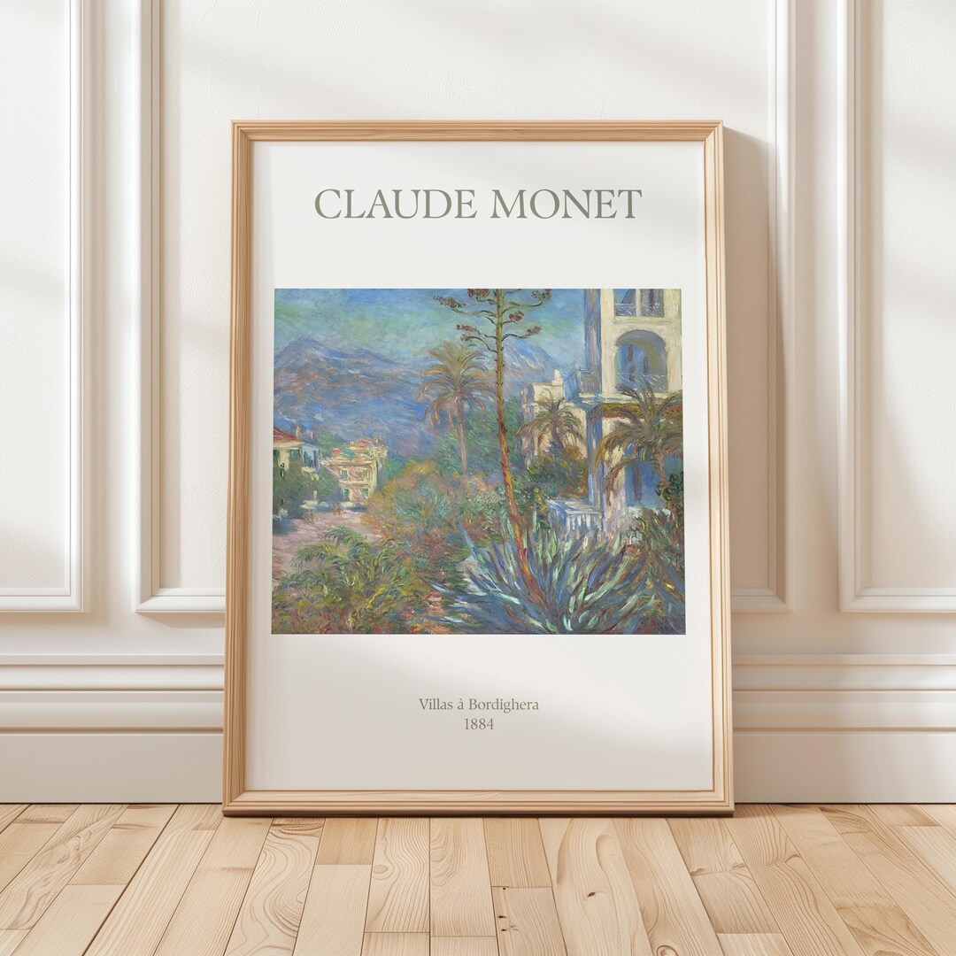 Monet Landscape Poster, Room Decor Print, Impressionist Wall Art ...