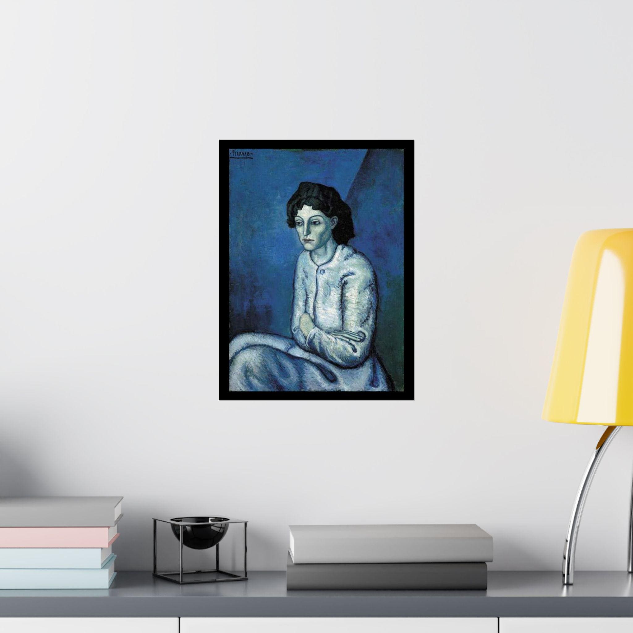 Pablo Picasso, Woman With Folded Arms | Emotional Matte Vertical ...