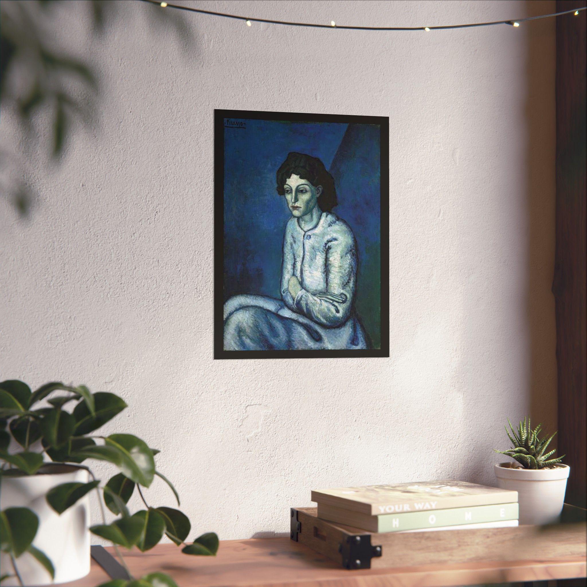Pablo Picasso, Woman With Folded Arms | Emotional Matte Vertical ...