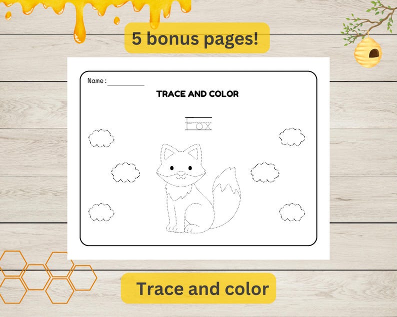 CVC Word Mapping Worksheets, Trace & Color Bonus | Kindergarten Reading ...