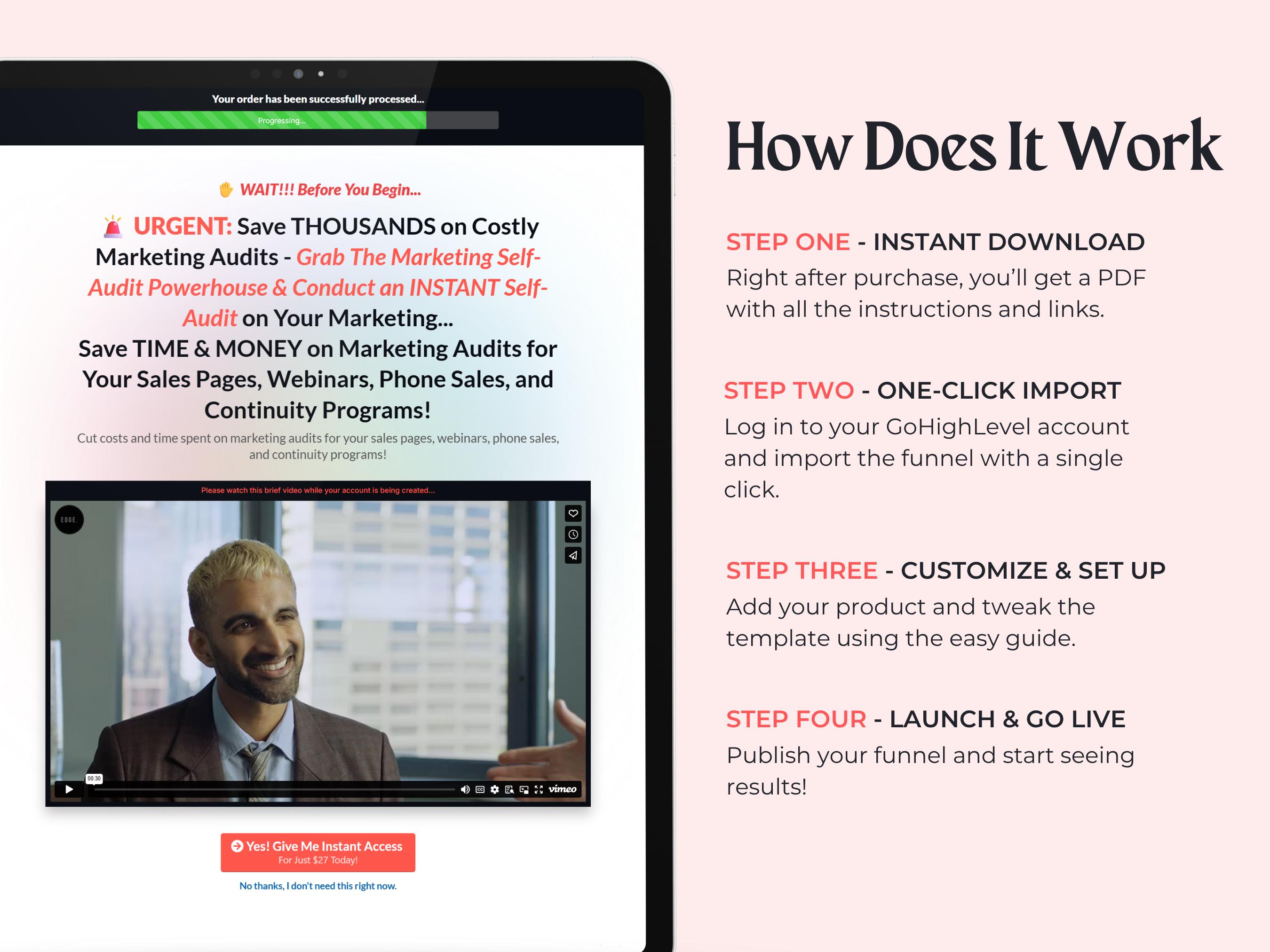 Book Funnel for Gohighlevel - Etsy