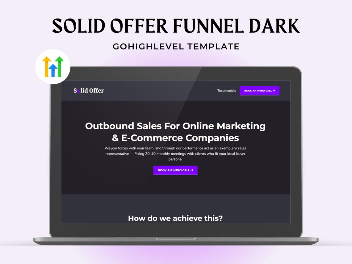 GHL Solid Offer Funnel - Etsy