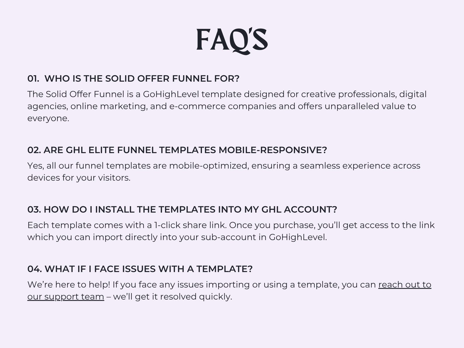 GHL Solid Offer Funnel - Etsy