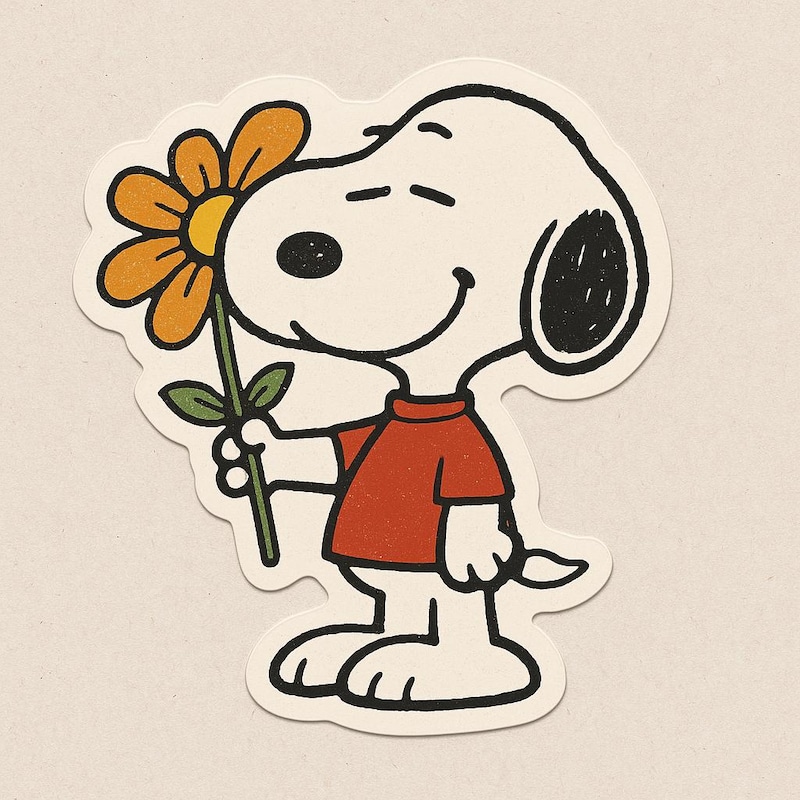Snoopy flowers - Etsy México