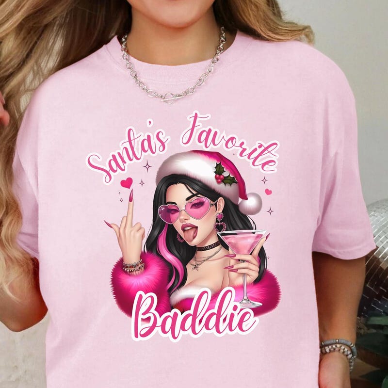 Baddie Santa - Etsy