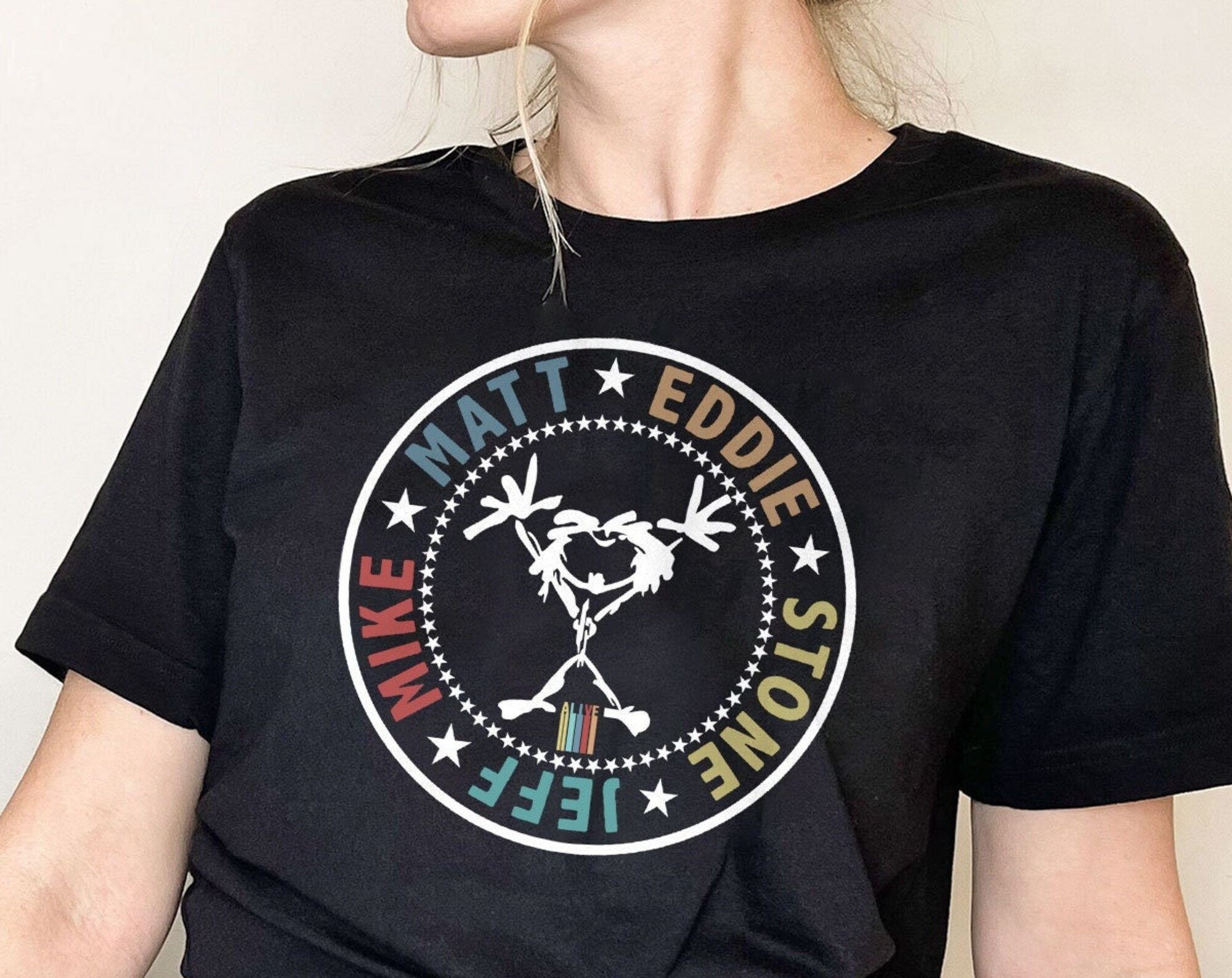 Pearl - Jam Stick Man Shirt, Pearl - Jam Tour 2022 Shirt, Eddie Vedder ...