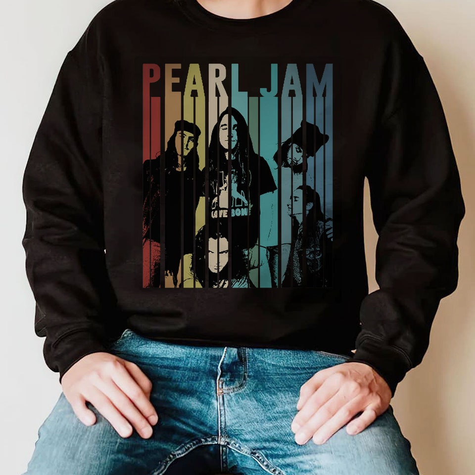Vintage Retro Pearl - Jam Shirt, Pearl - Jam Tour 2022 Shirt, Eddie ...