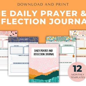 Printable Daily Prayer and Reflection Journal - Etsy