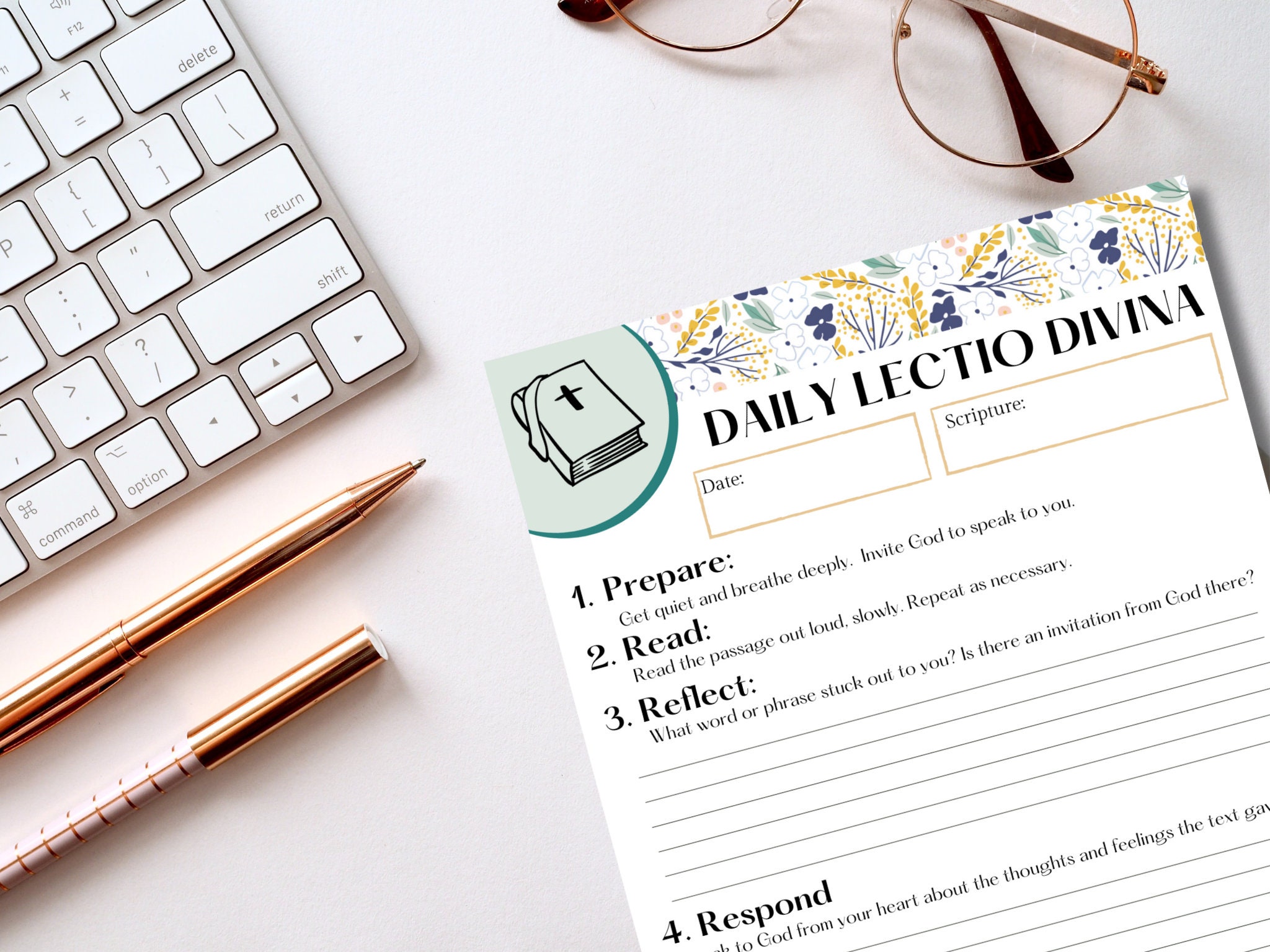 Printable Lectio Divina Bible Reading Journal Vol. 2 - Etsy