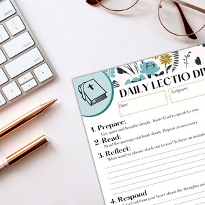 Printable Lectio Divina Bible Reading Journal - Etsy