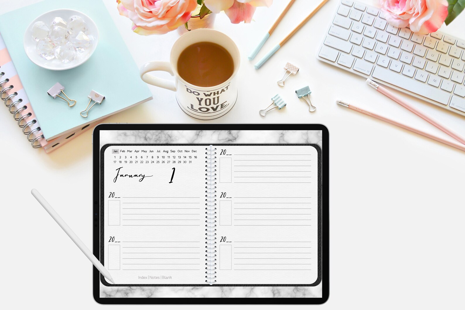 5 Year Digital Journal, One Line a Day Journal, Gratitude Journal ...