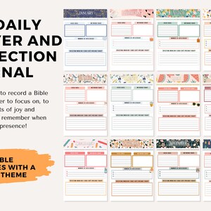 Printable Daily Prayer and Reflection Journal - Etsy
