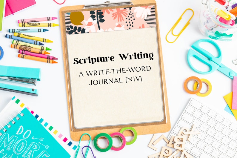 Printable Write the Word Scripture Journal - NIV - Etsy