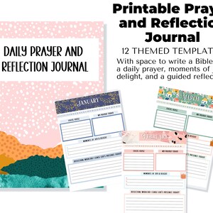 Printable Daily Prayer and Reflection Journal - Etsy